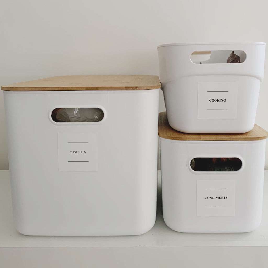 Storage Container Labels - 18 Pack – Perfect Pantries Project